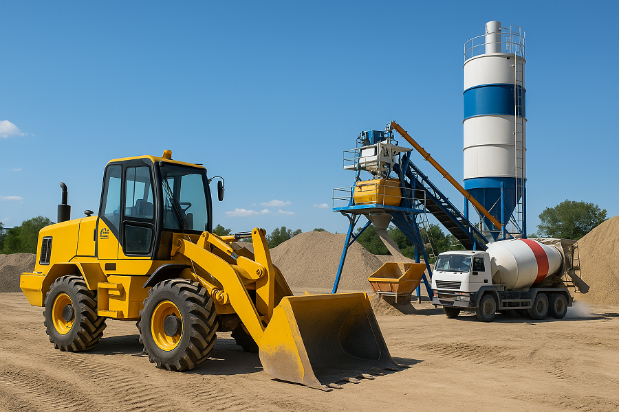 Perbandingan Self Loading Mixer dan Batching Plant